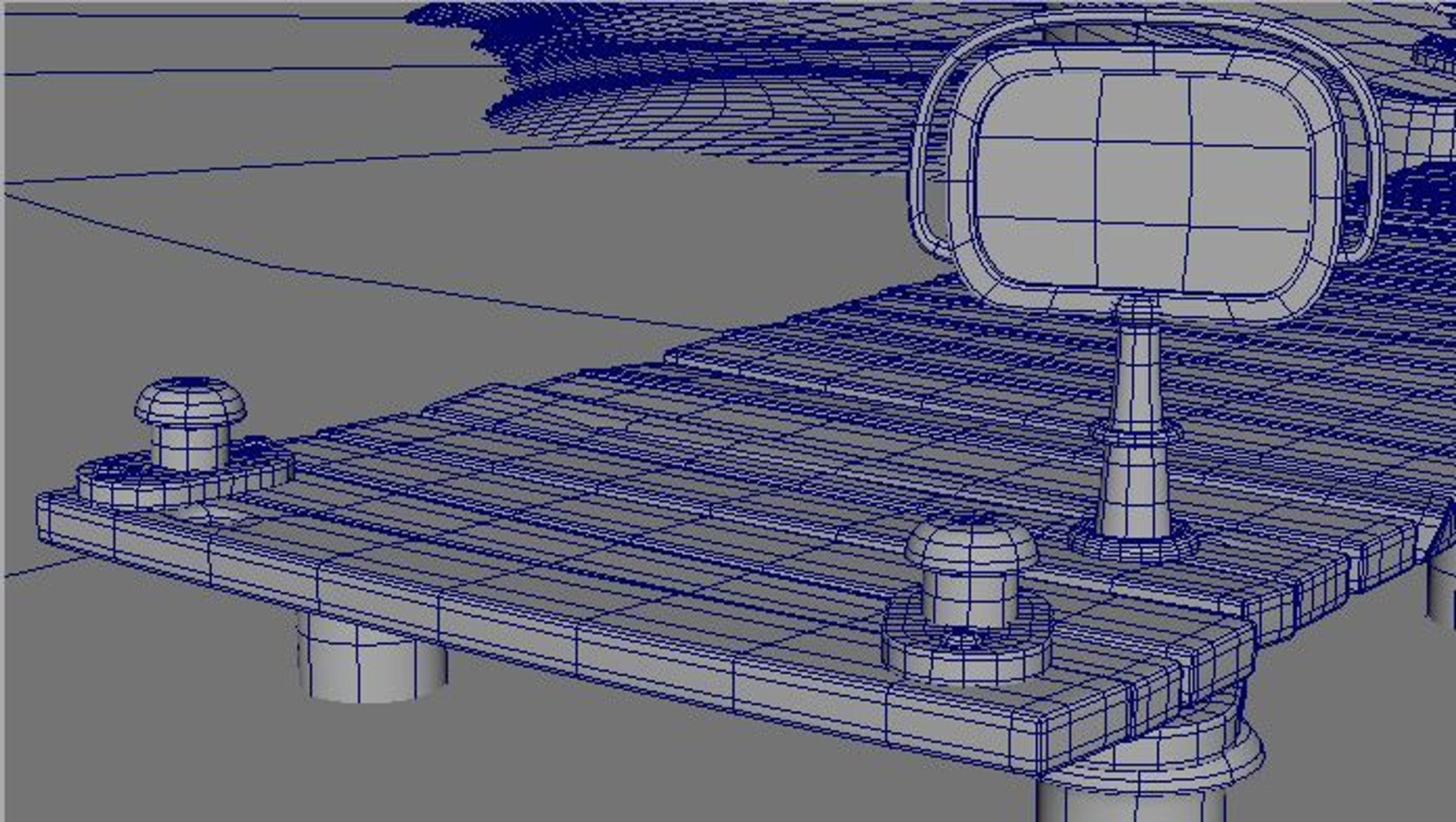 3D cartoon sea scaffold - TurboSquid 1395243