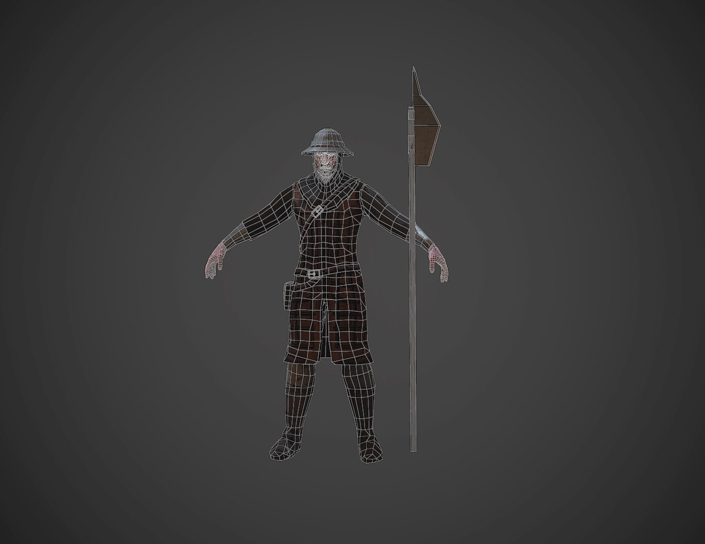 City Guard 3d Model