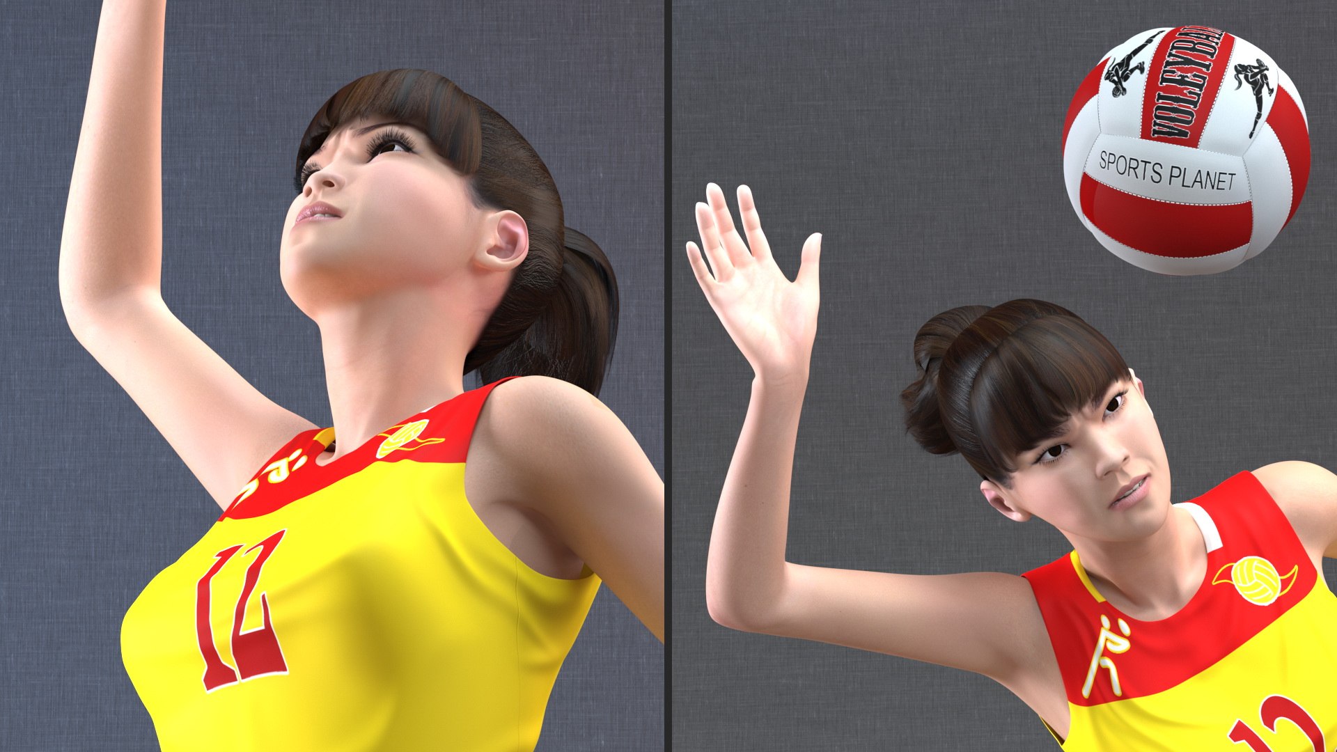3D model Chinese Woman Collection 2 - TurboSquid 1973899
