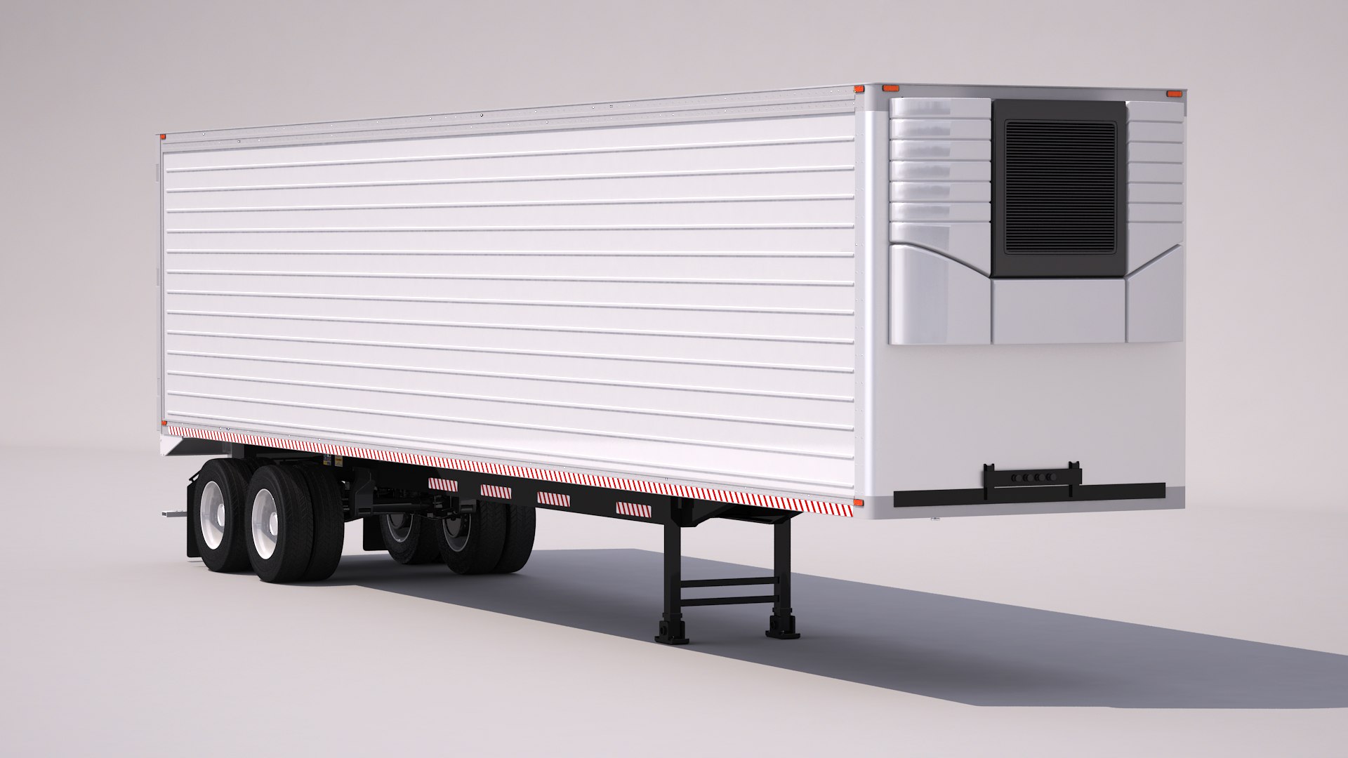Intermodal Trailer 3D Model - TurboSquid 1469231