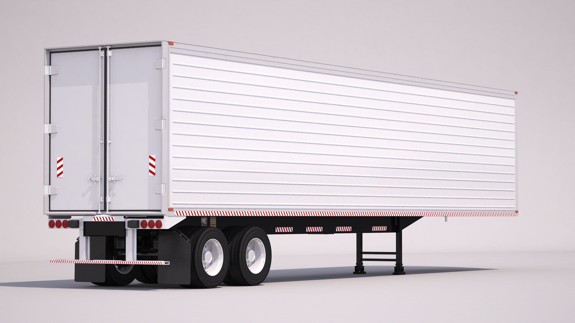 Intermodal Trailer 3D Model - TurboSquid 1469231