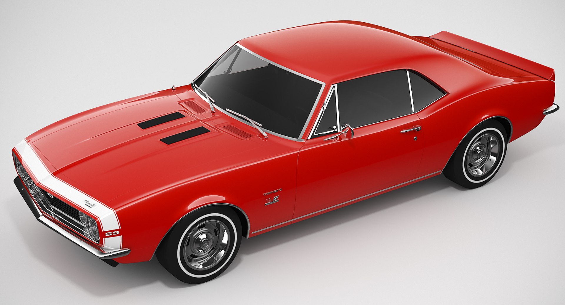 3D Chevrolet Camaro Ss 1967 Model - TurboSquid 1291218