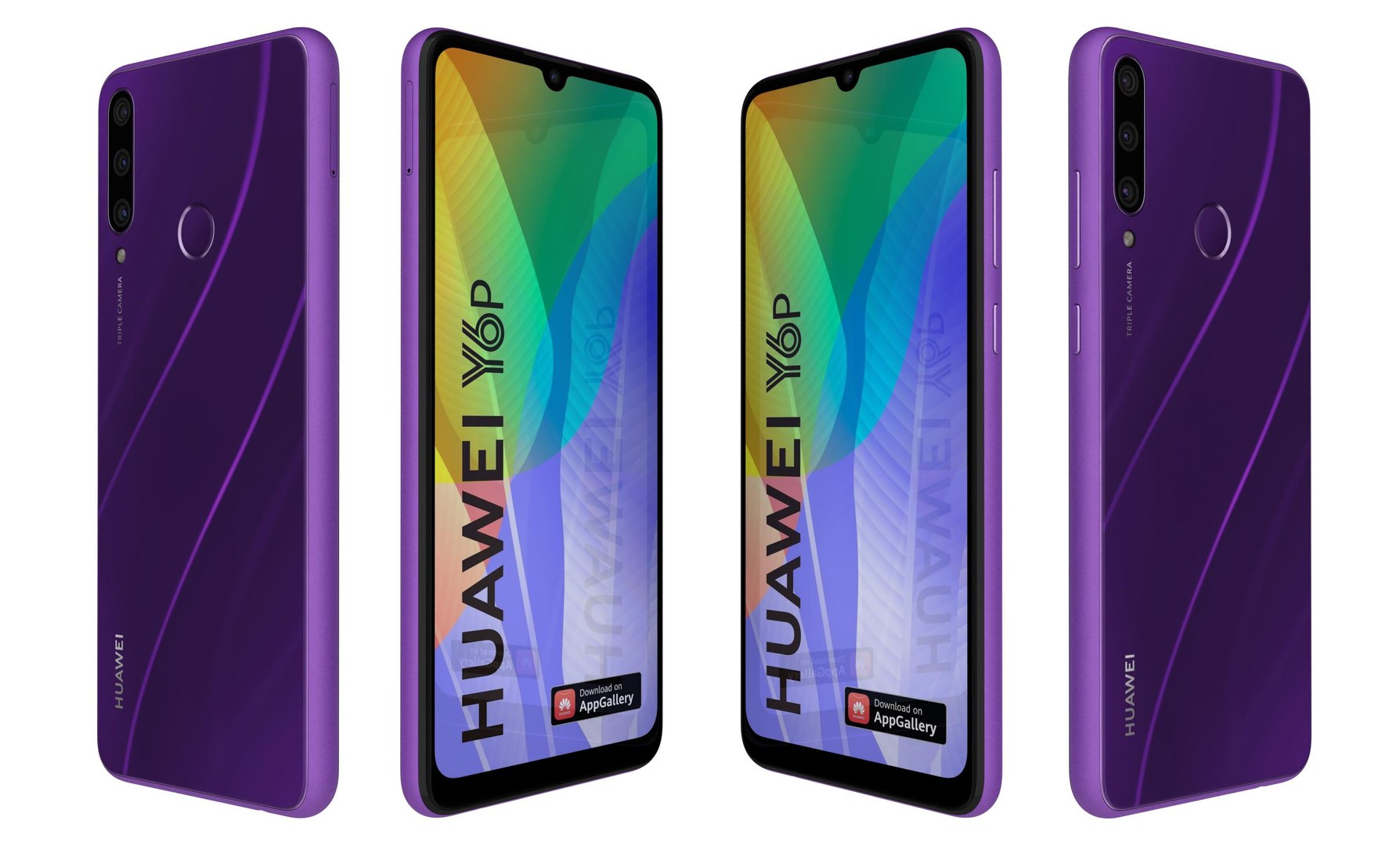3D Huawei Y6p Colors Model - TurboSquid 1583049