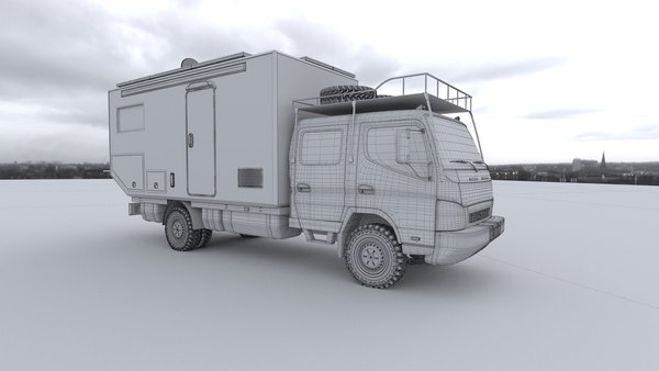 3D road camper - TurboSquid 1643773