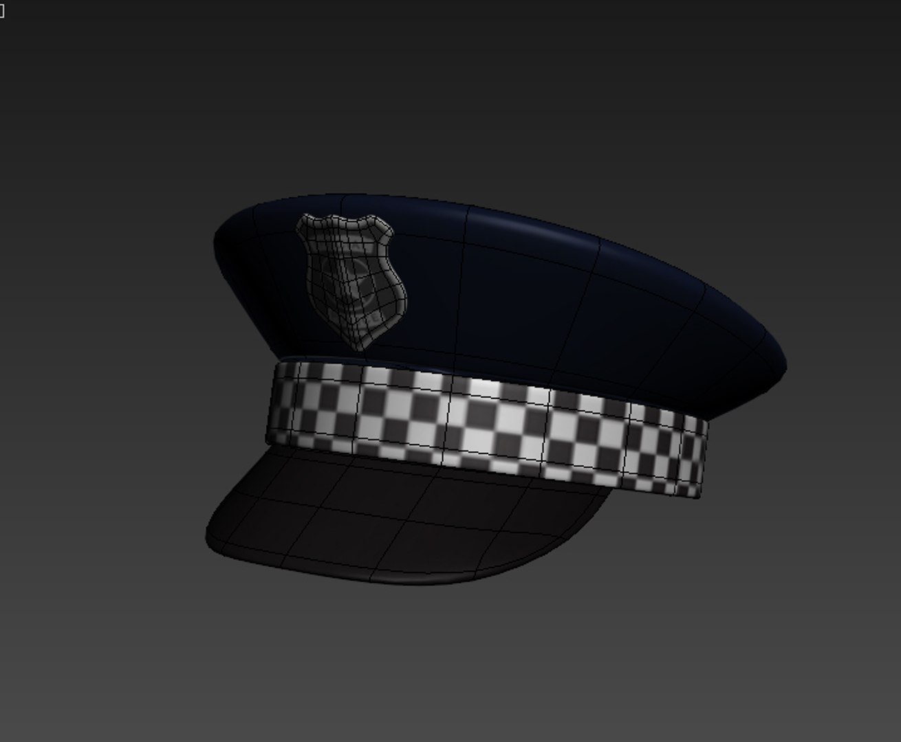 3D model police hat - TurboSquid 1245479