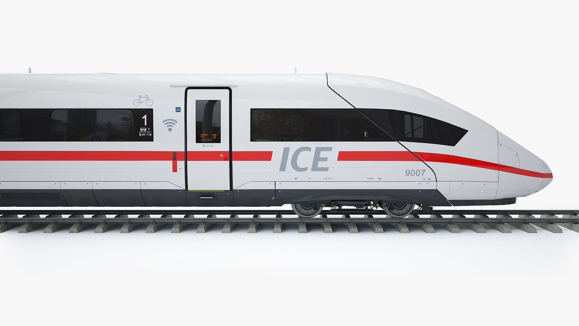 3D Ice 4 Speed Train Rails - TurboSquid 1478277