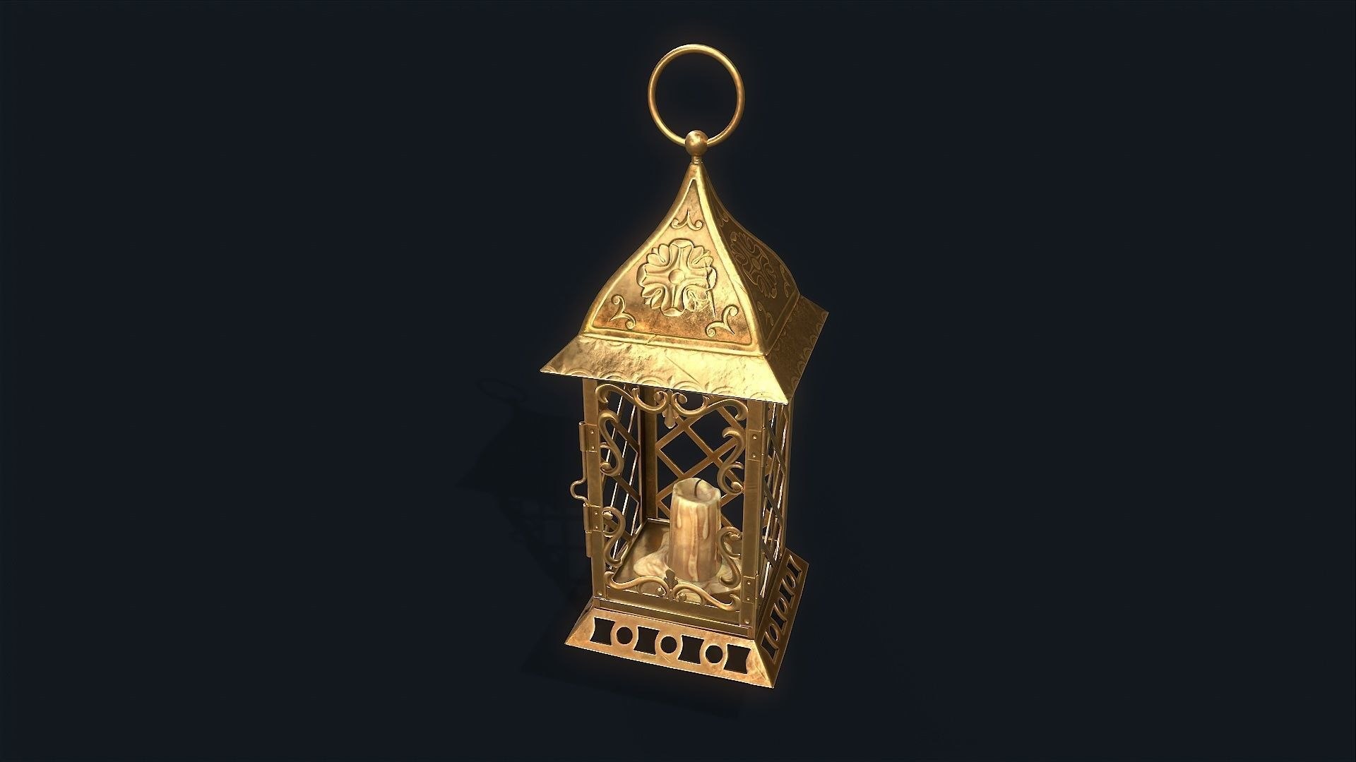 3D Medieval Lamp - TurboSquid 2168298