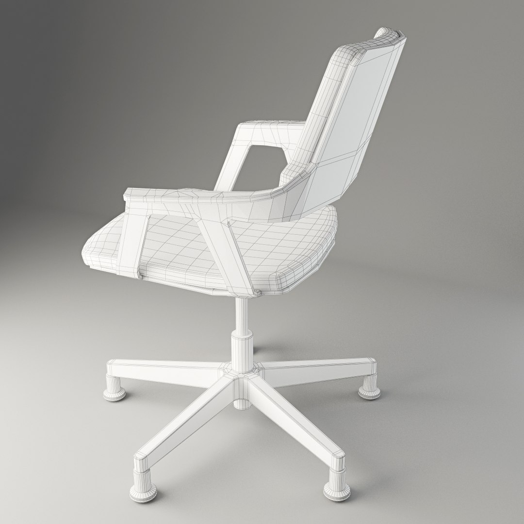 3d interstuhl chair model