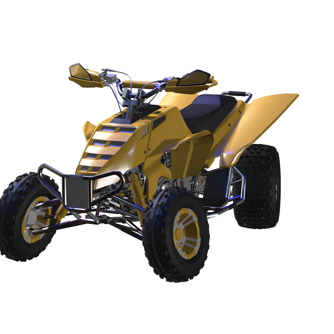 3D ATV Quad Power Racing model - TurboSquid 2130748
