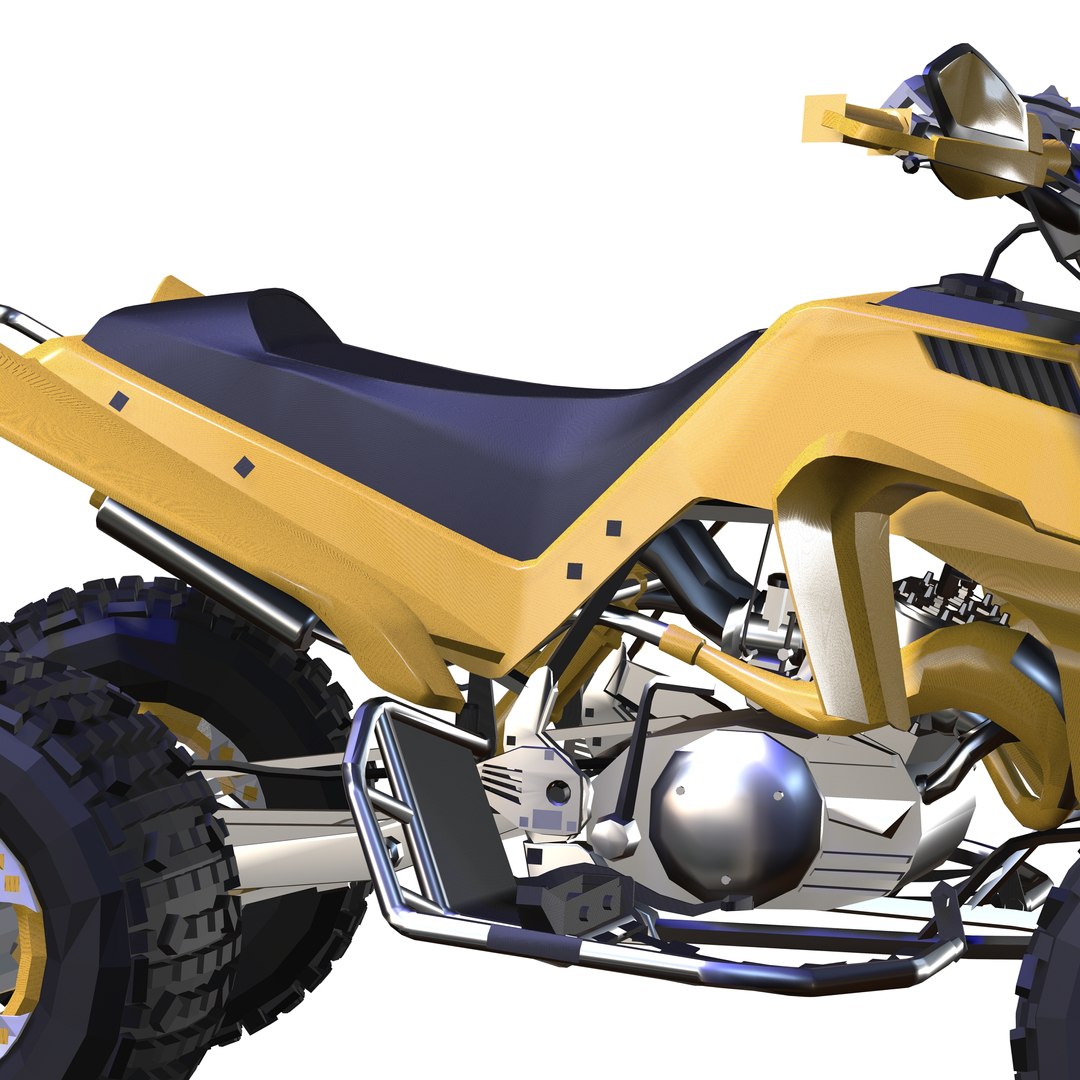 3D ATV Quad Power Racing model - TurboSquid 2130748