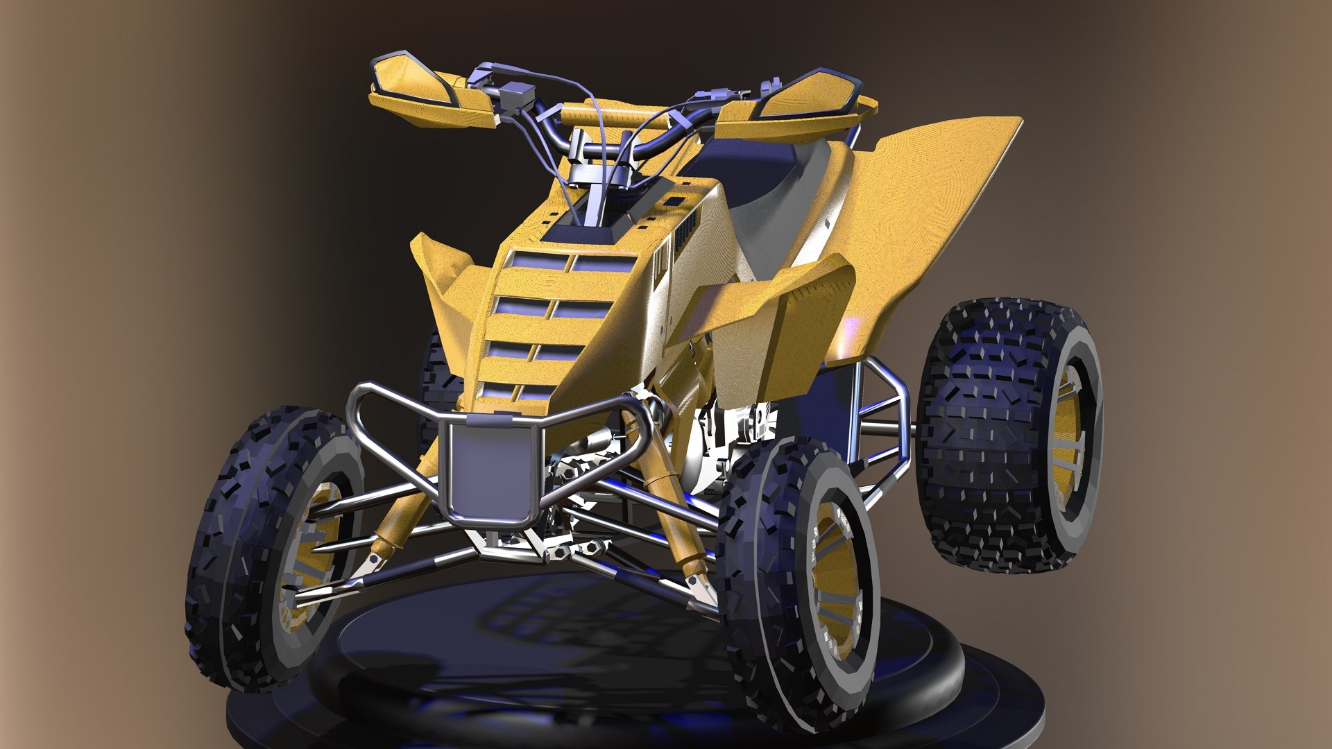 3D ATV Quad Power Racing model - TurboSquid 2130748