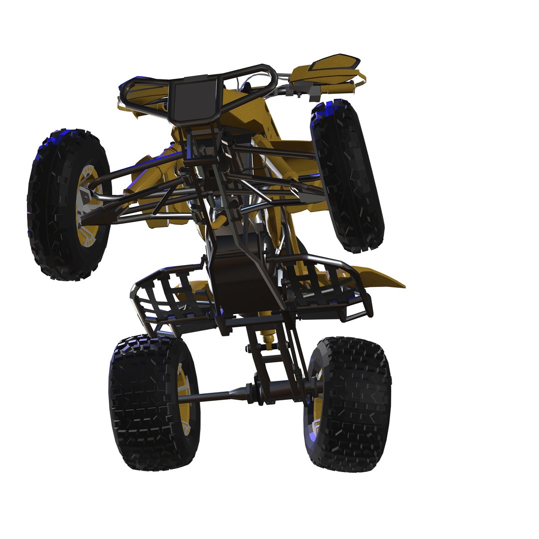 3D ATV Quad Power Racing model - TurboSquid 2130748