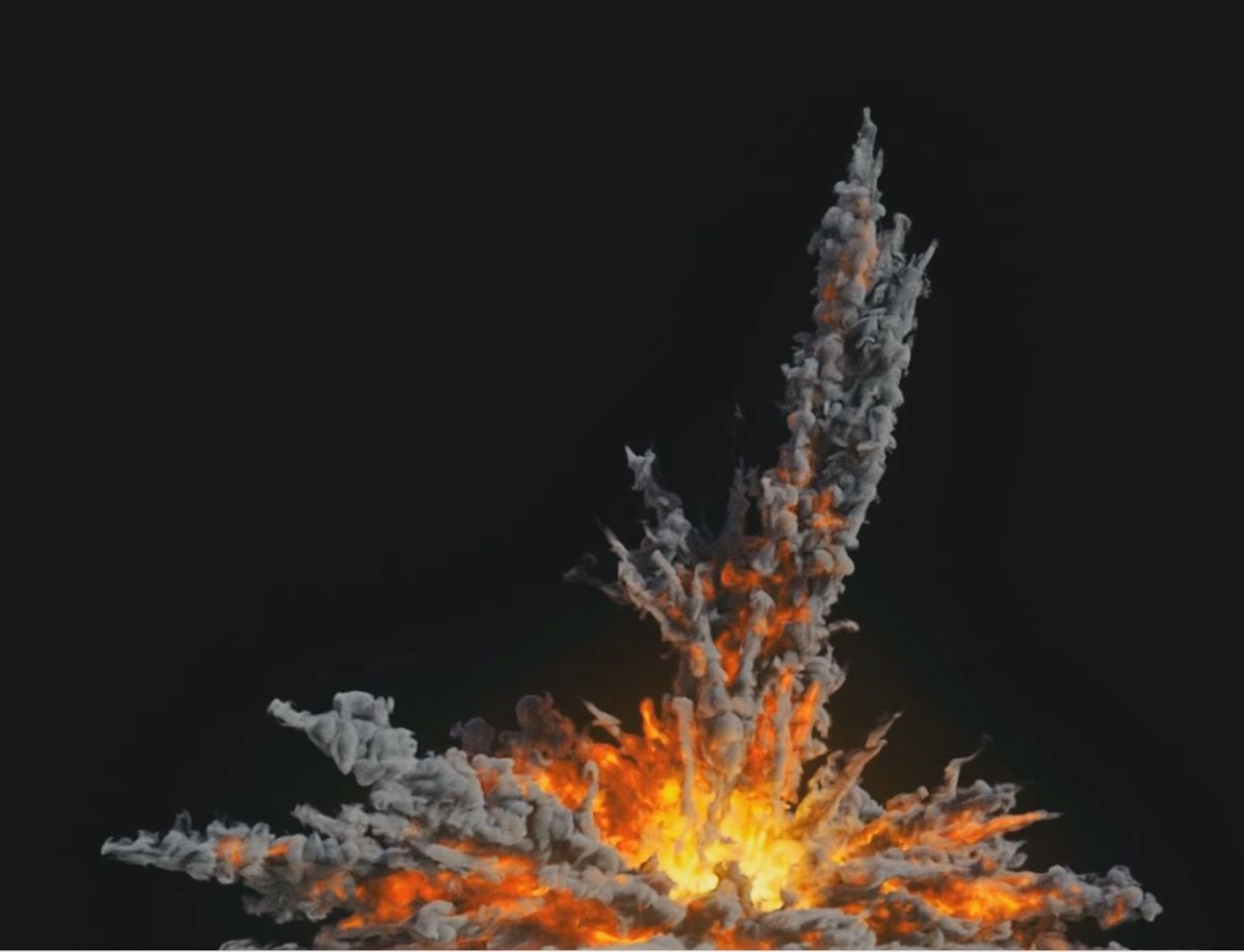 Houdini Explosion Model - TurboSquid 1262873