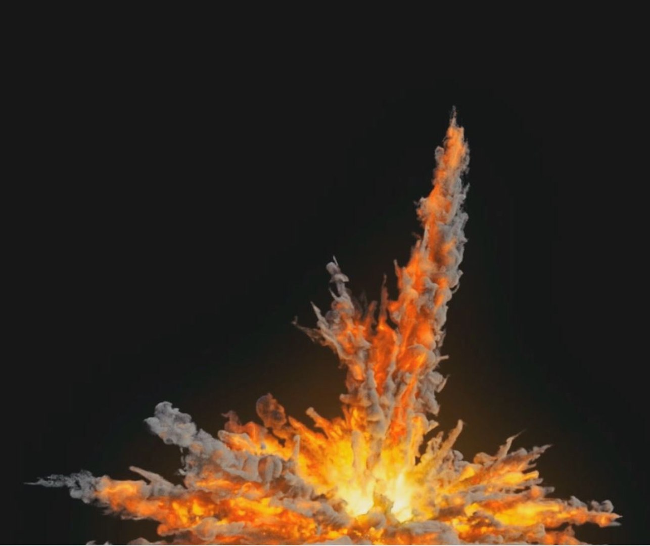 Houdini Explosion Model - TurboSquid 1262873