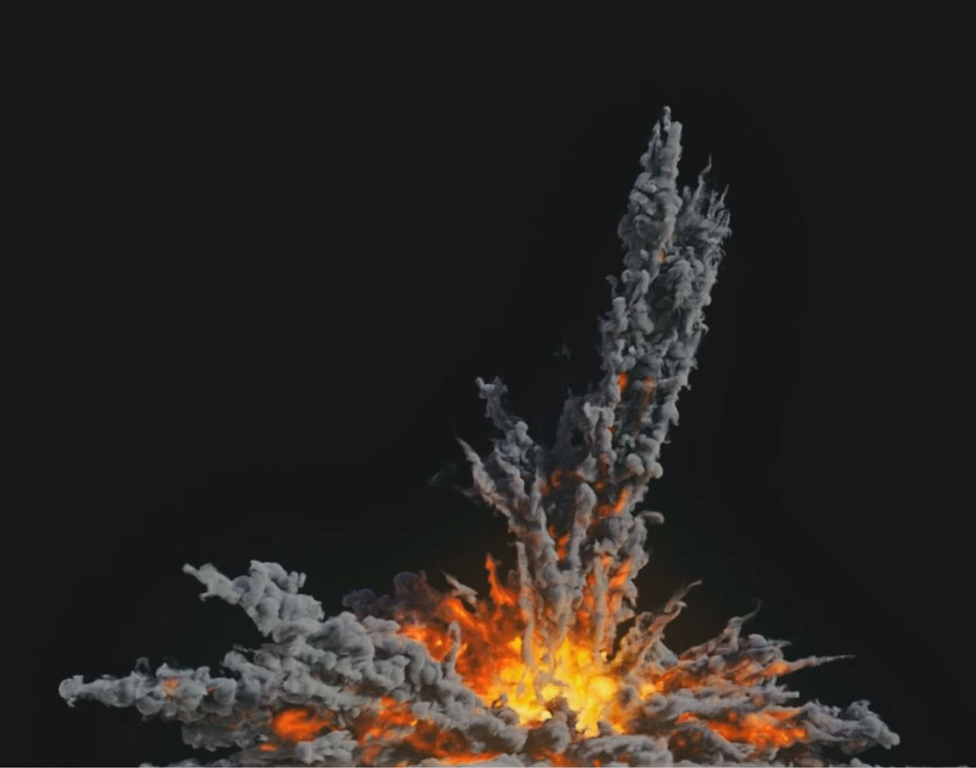 Houdini Explosion Model - TurboSquid 1262873