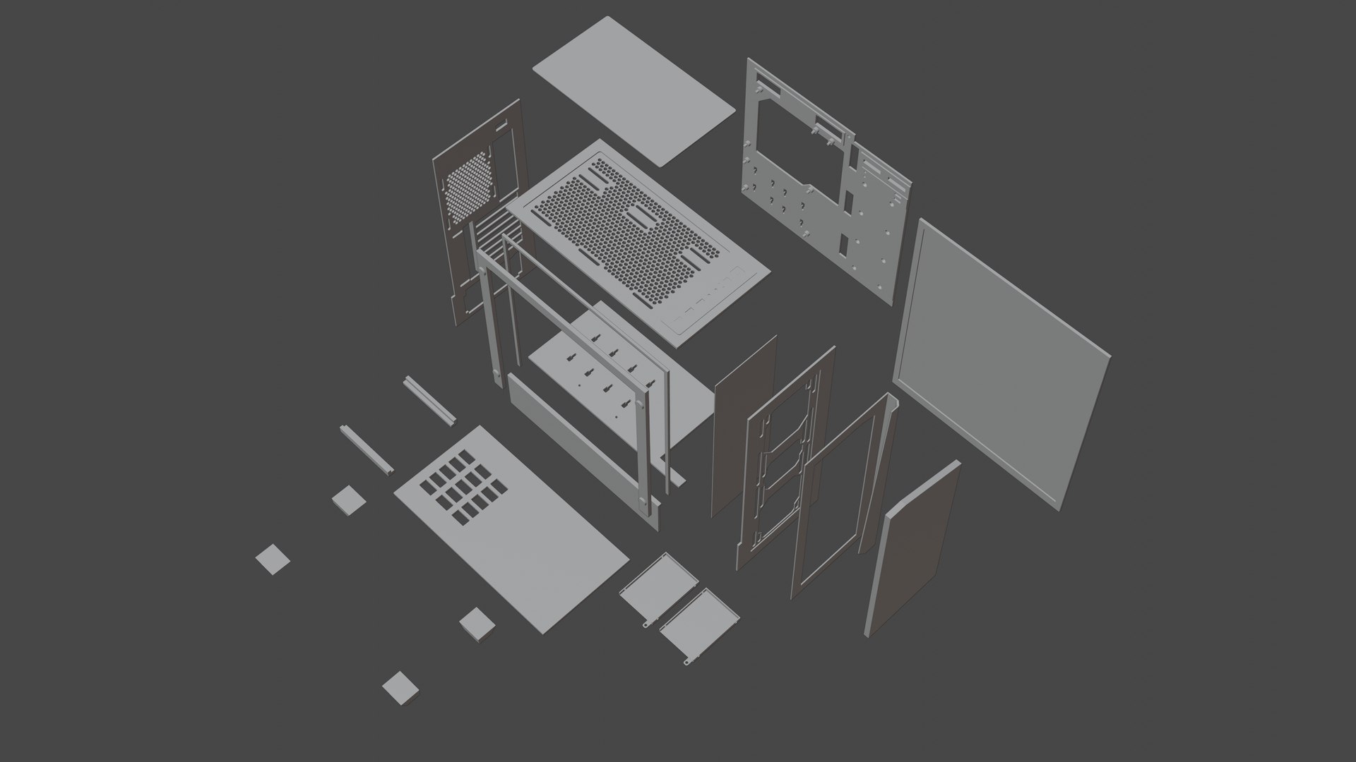 3D Model PC Case - TurboSquid 2185129