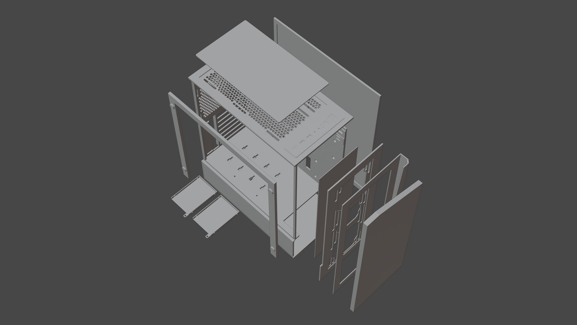 3D Model PC Case - TurboSquid 2185129