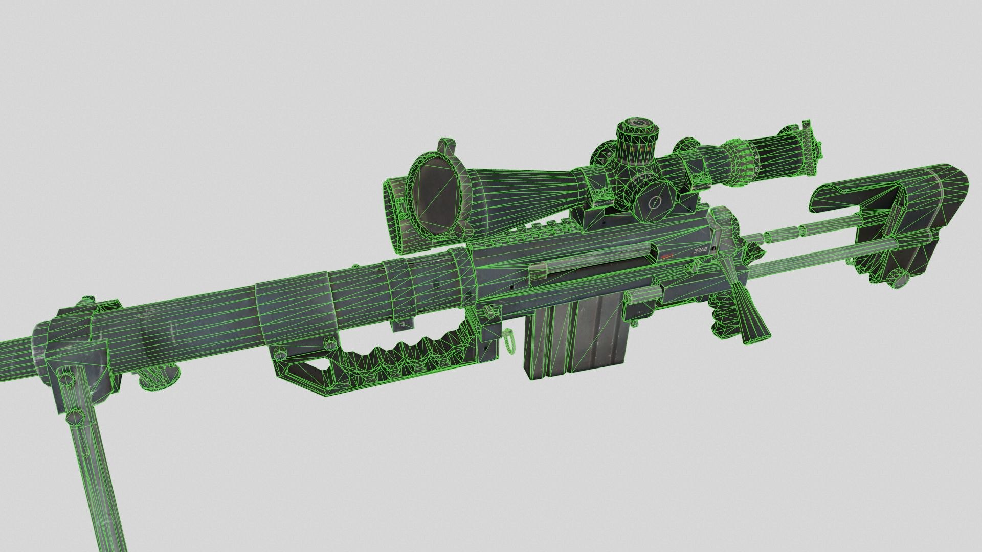 3D Model Gun Weapon - TurboSquid 1537657