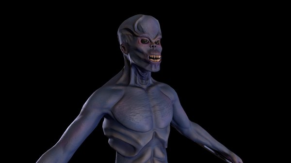 Alien Assassin 3D model - TurboSquid 1734453