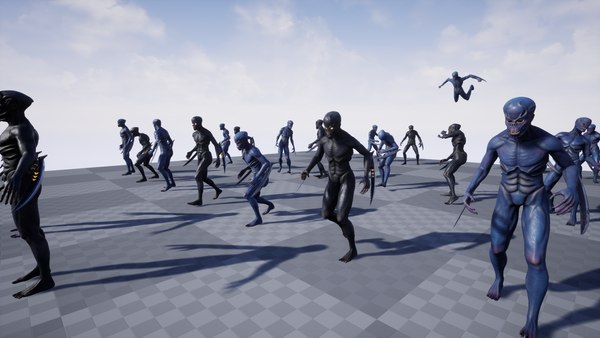 Alien Assassin 3D model - TurboSquid 1734453