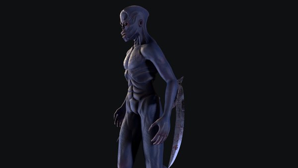 Alien Assassin 3D model - TurboSquid 1734453