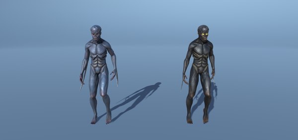 Alien Assassin 3D model - TurboSquid 1734453