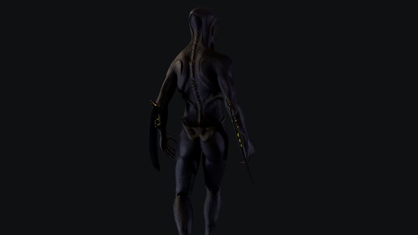 Alien Assassin 3D model - TurboSquid 1734453