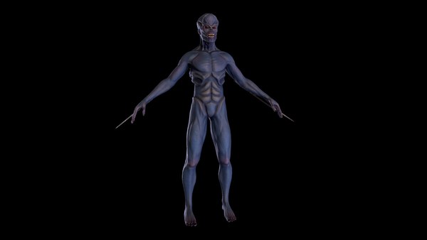 Alien Assassin 3D model - TurboSquid 1734453