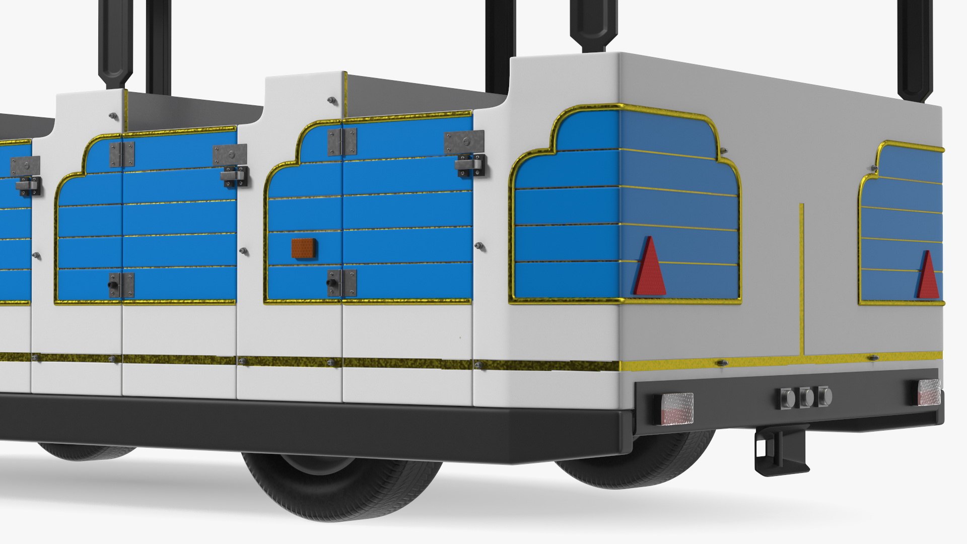 Wagon Dotto Muson River 3D - TurboSquid 1945431