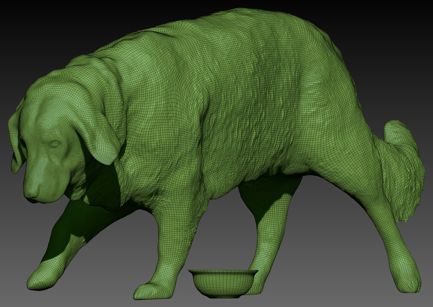 Golden Retriever Dog 33 3D Model - TurboSquid 2082992