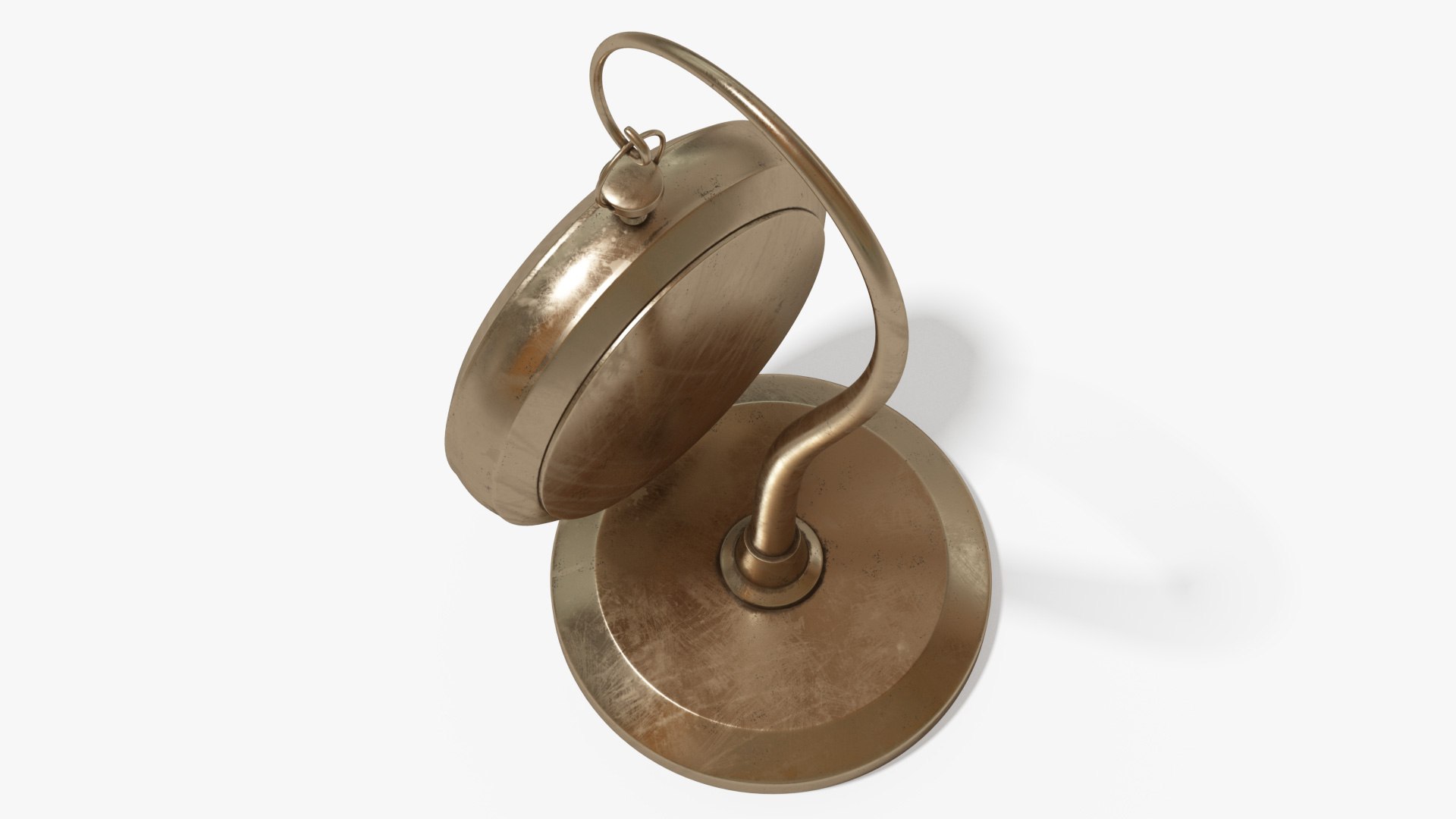 Clock Desk 3D Model - TurboSquid 1576381