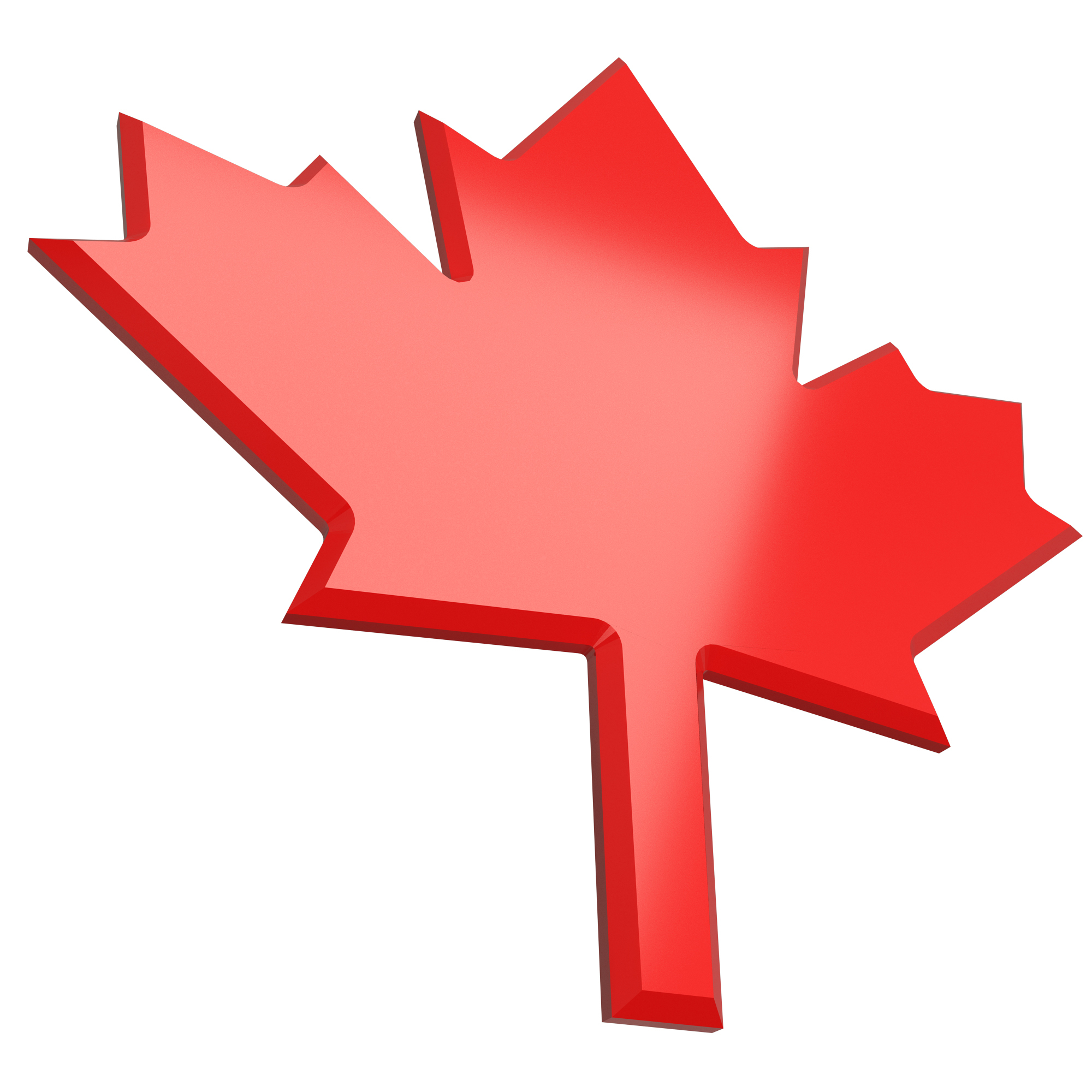 3D Maple Leaf - TurboSquid 1856222
