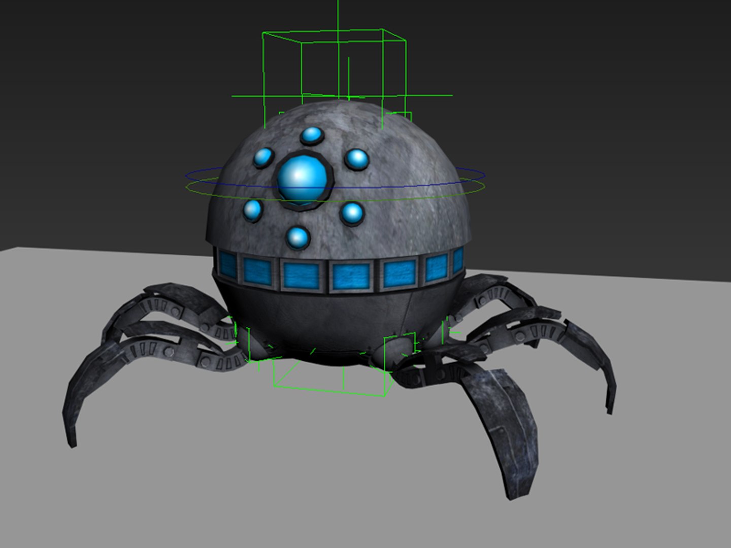 Robot Spider 3d Model