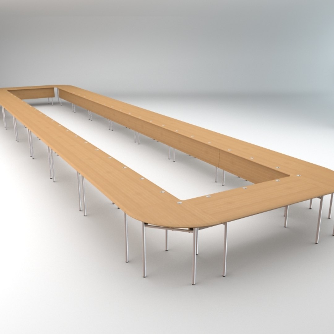 Conference Table 3d 3ds