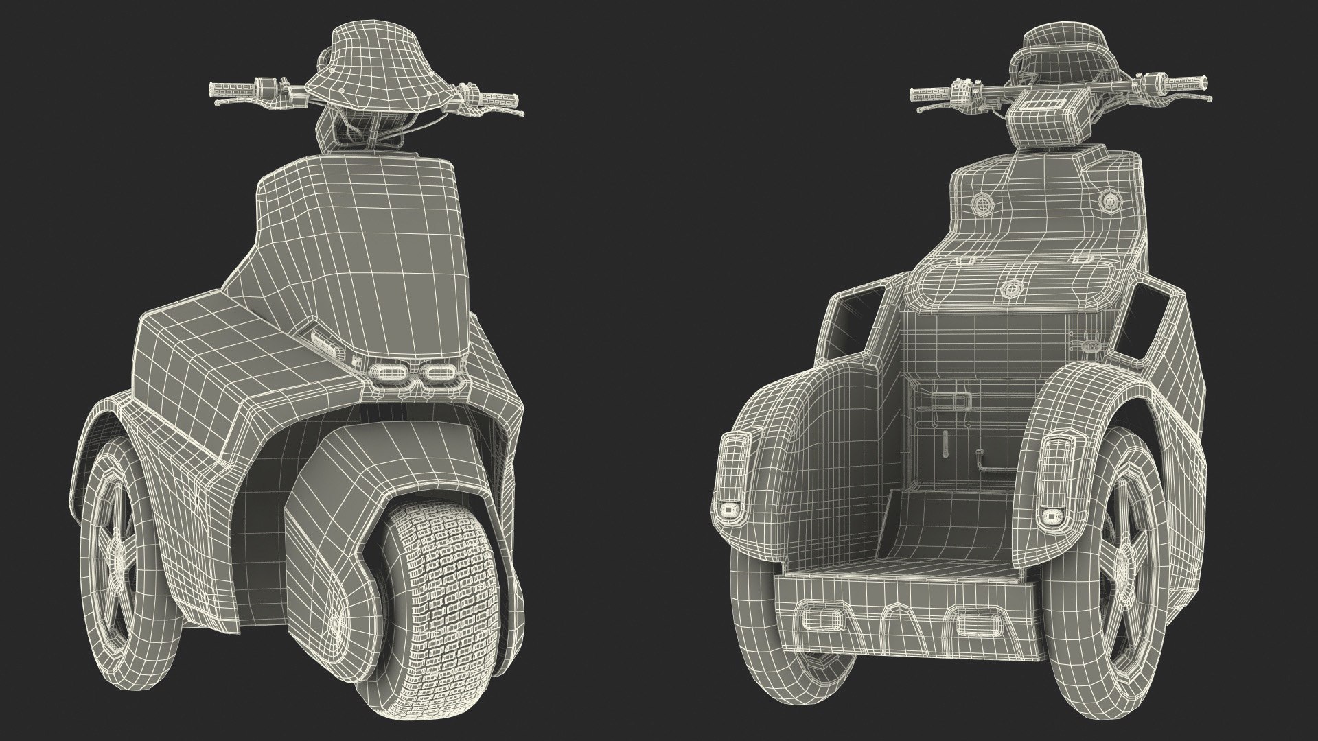 Segway SE 3 Patroller Light Rigged 3D Model - TurboSquid 1957713