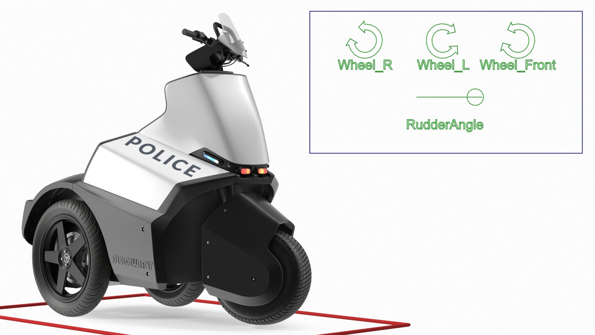 Segway SE 3 Patroller Light Rigged 3D Model - TurboSquid 1957713