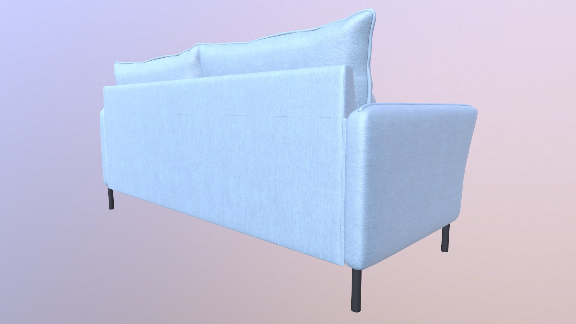 3D LoveSeat Sofa Model - TurboSquid 2013914