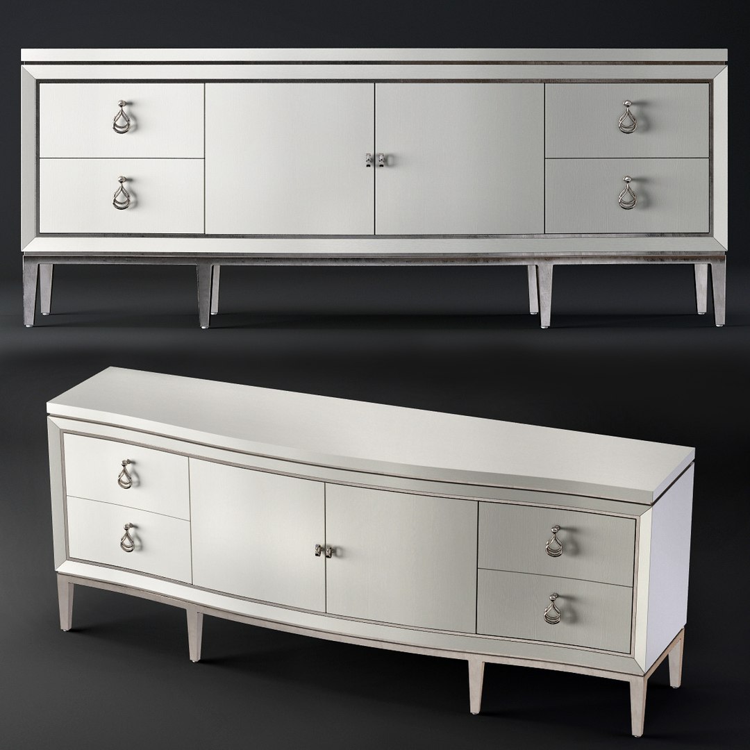 Bernhardt Calista Entertainment Model - TurboSquid 1418438