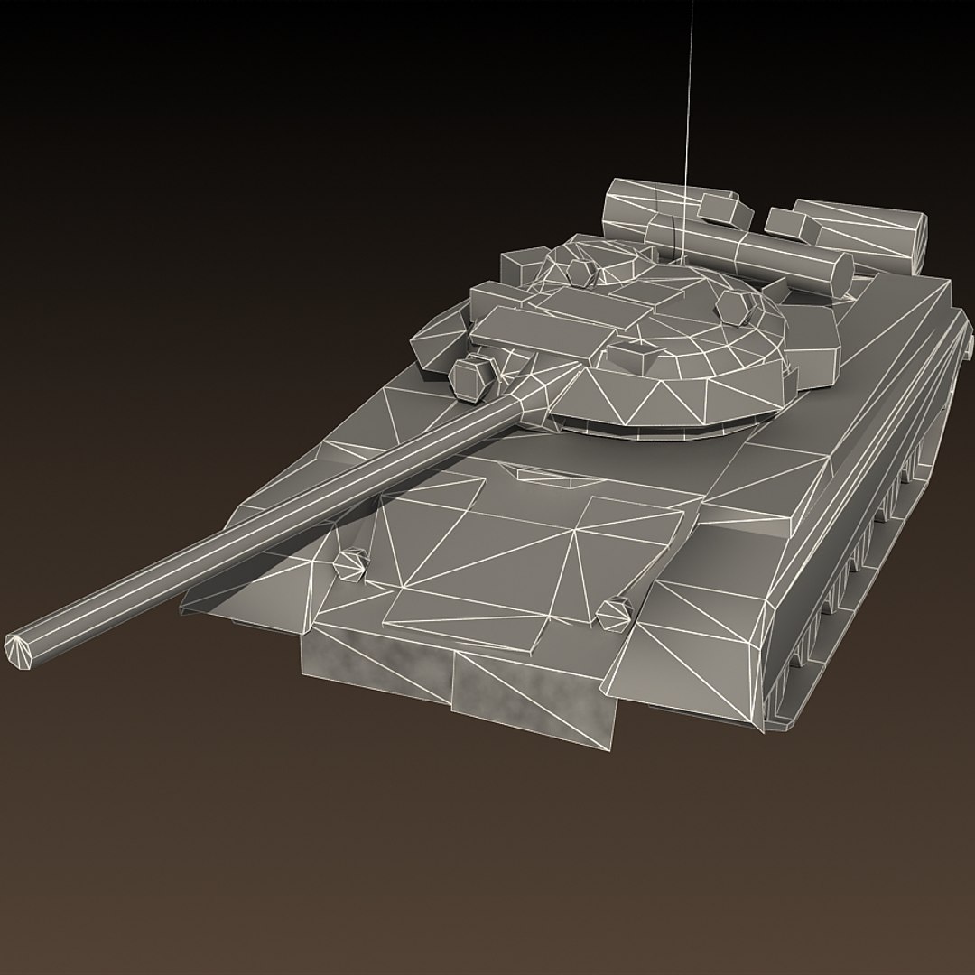 T80 Iraqi 3d Model