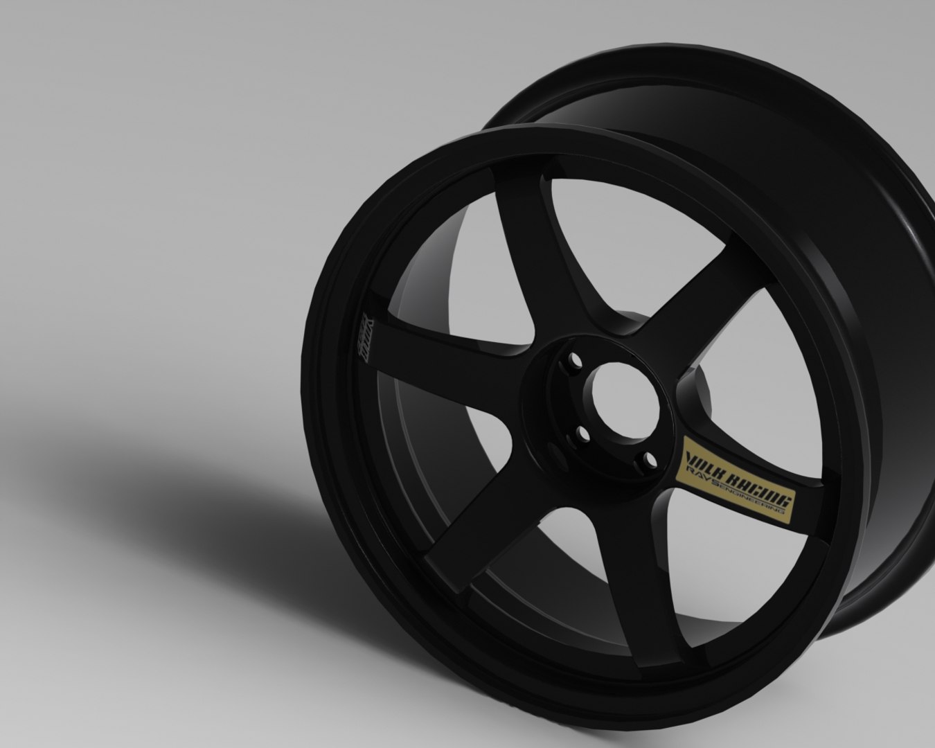 3D Volk Te37 Model - TurboSquid 1535582