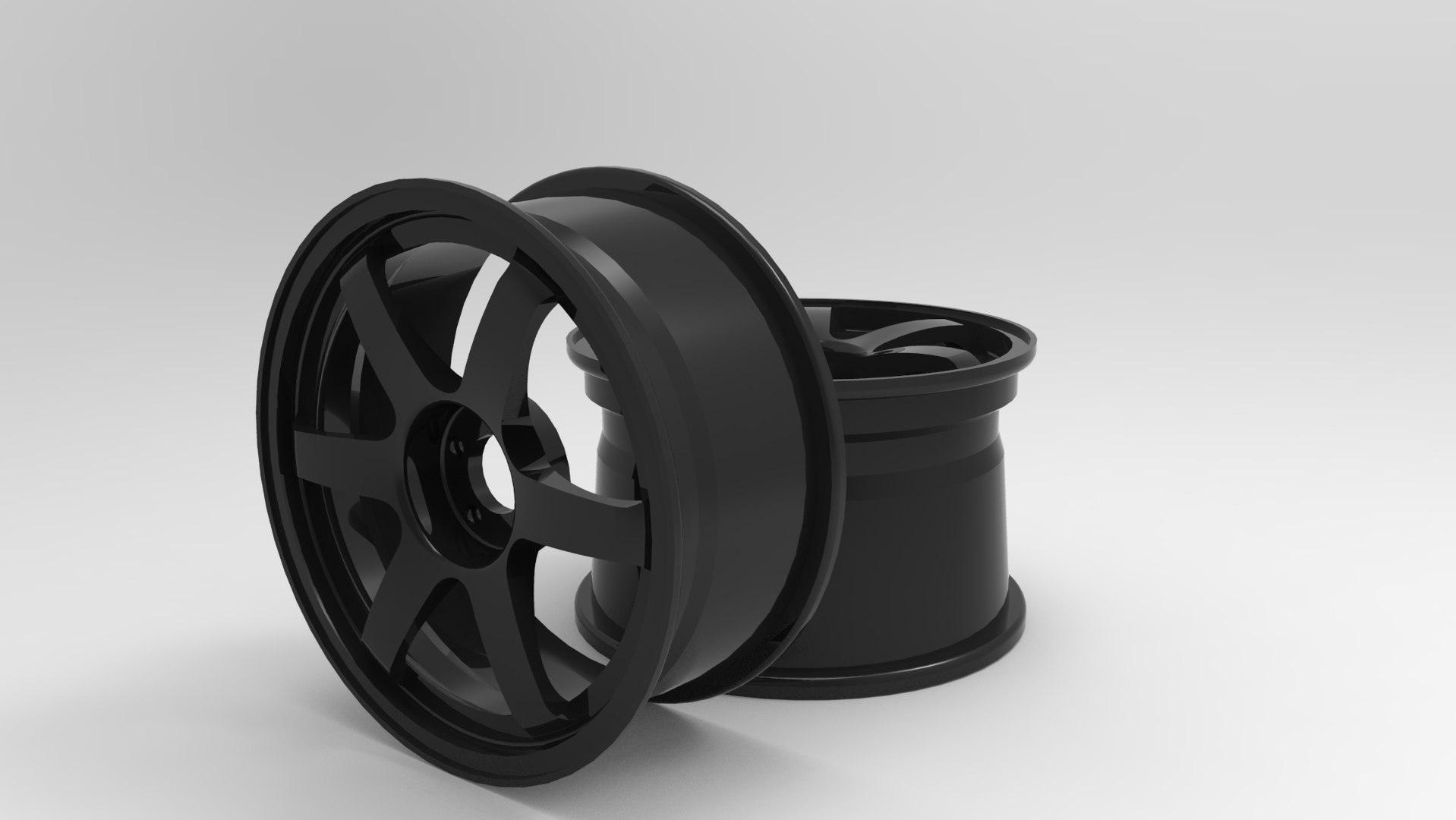 3D Volk Te37 Model - TurboSquid 1535582