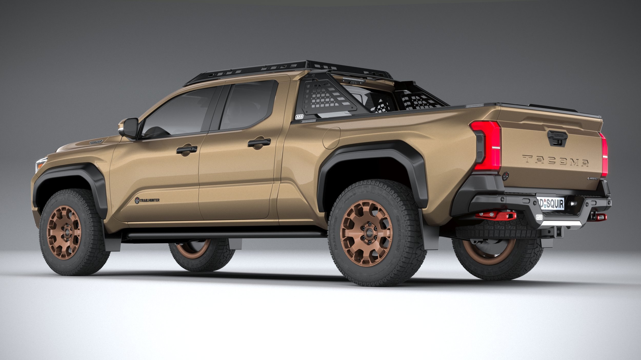 modelo 3d Toyota Tacoma Trailhunter 2024 - TurboSquid 2086178