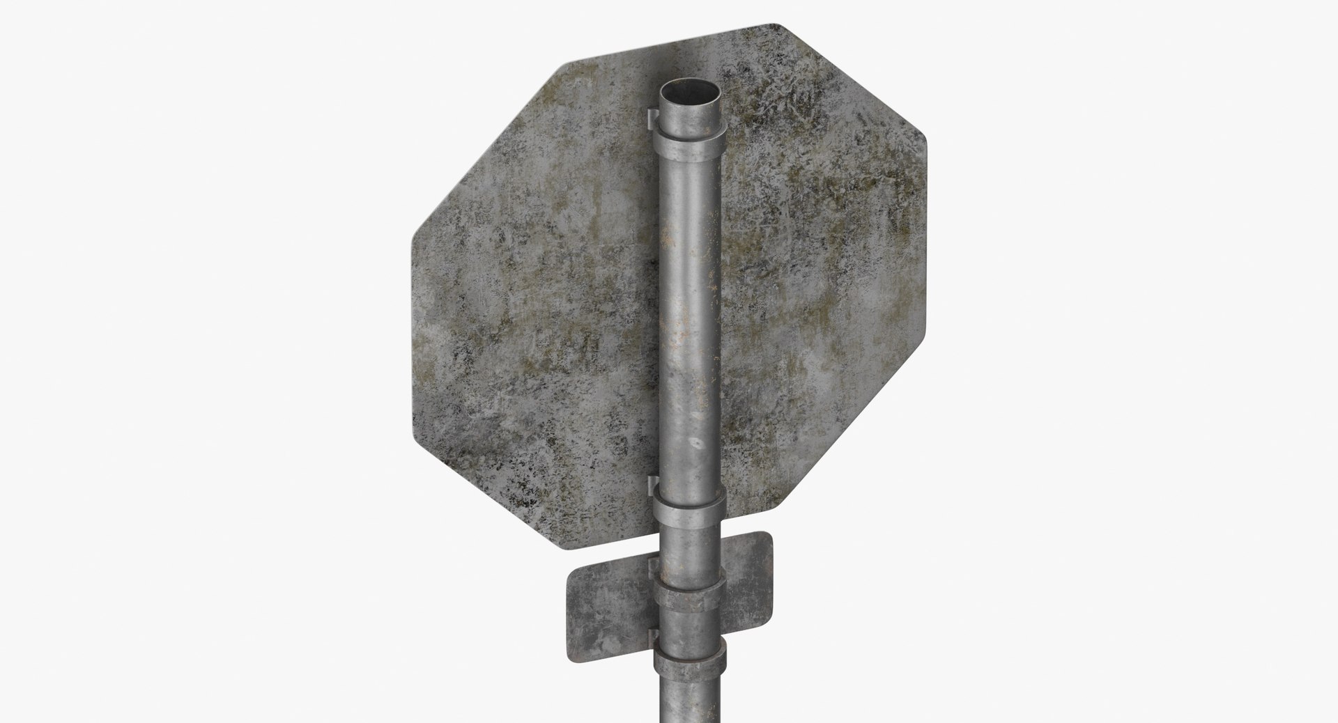 Octogon Street Signs Cylinder Square and U Shape(1) 3D model ...