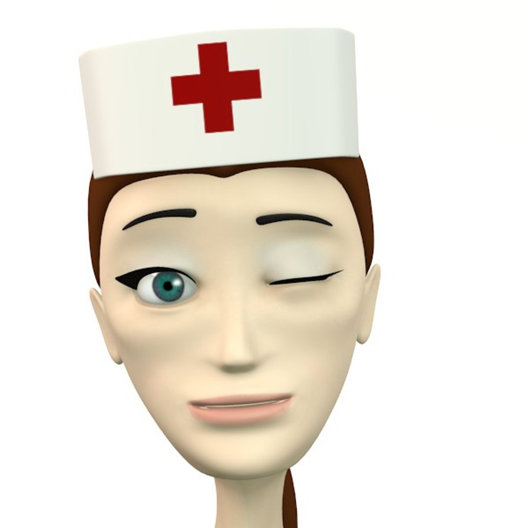 3ds max cindy nurse rigged