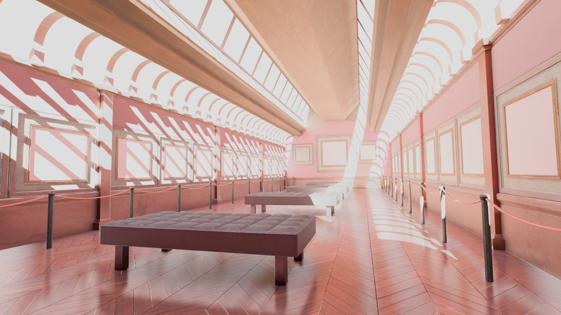 VR Gallery For Product And Painting Showcase 3D - TurboSquid 2154714