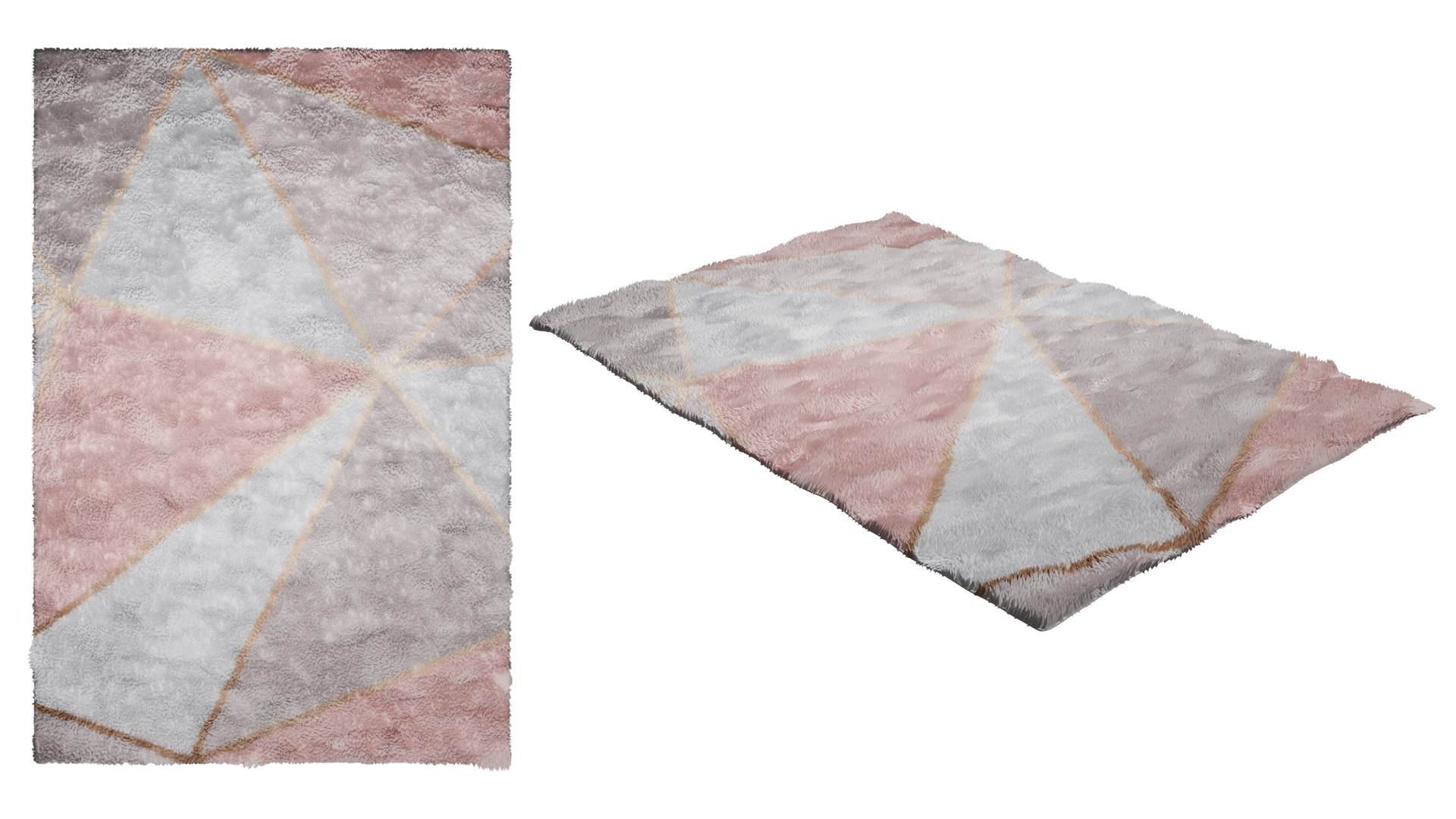 Colorful Furry Carpet 3D - TurboSquid 2003633