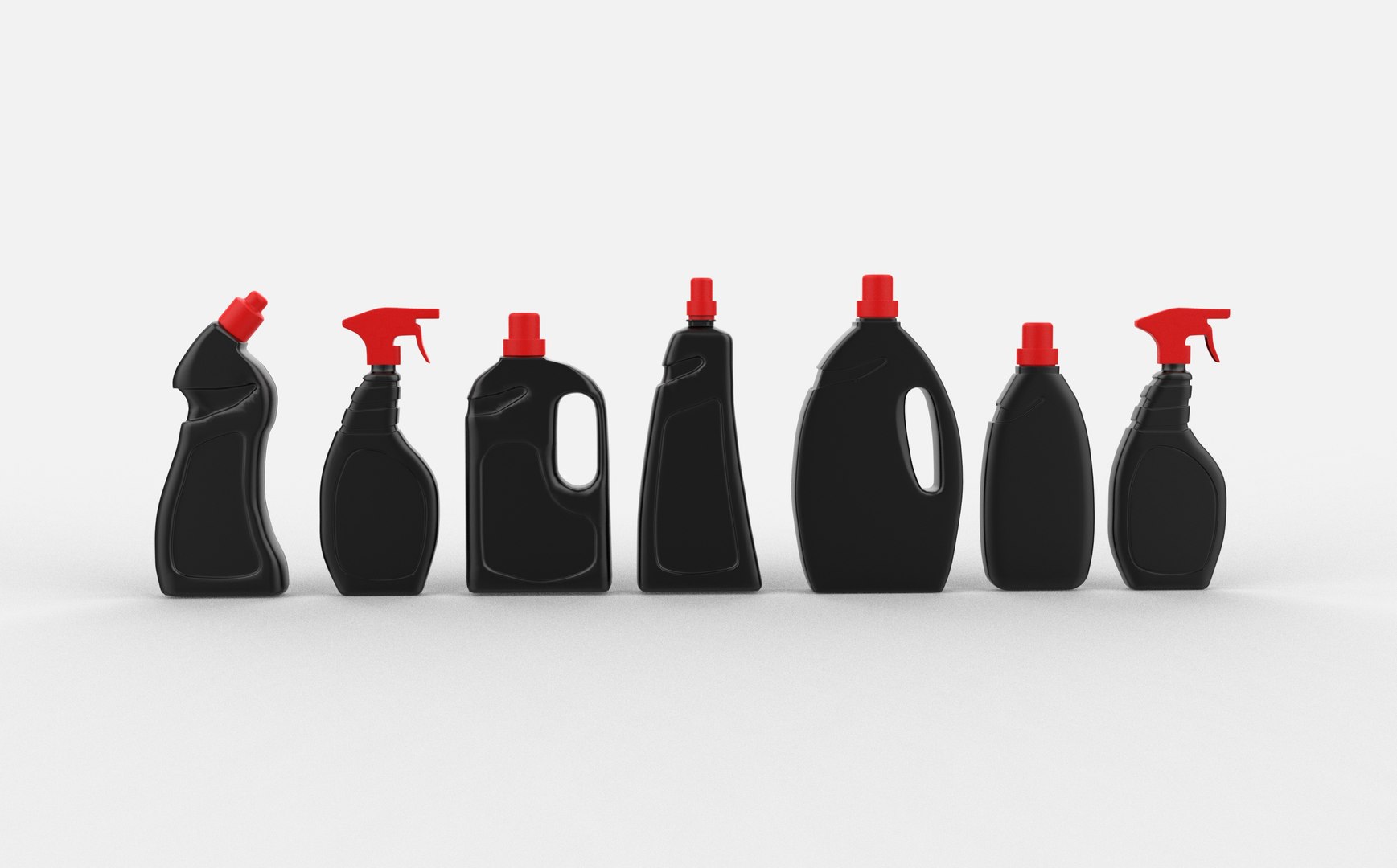 3D Home Cleaning Product Low-poly 3D Model - TurboSquid 2340975