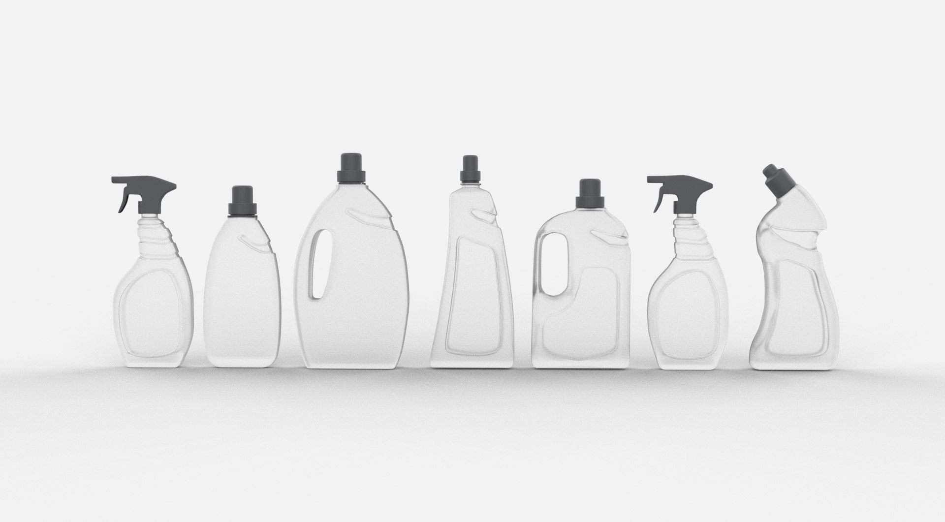 3D Home Cleaning Product Low-poly 3D Model - TurboSquid 2340975