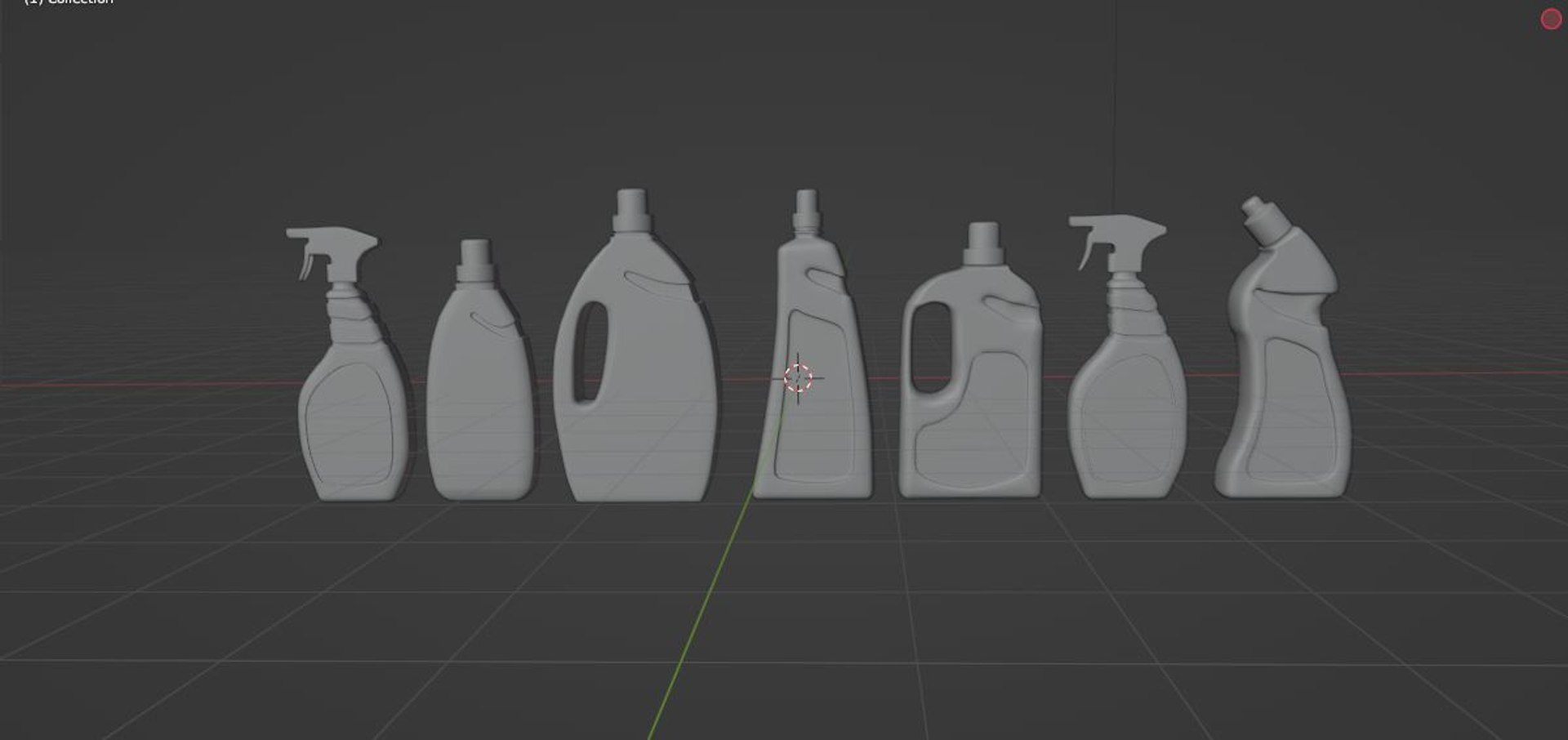 3D Home Cleaning Product Low-poly 3D Model - TurboSquid 2340975