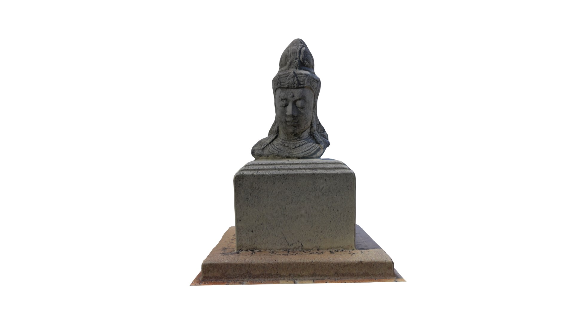 3D Polynesian Head Statue - TurboSquid 2185424